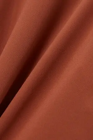Brunello Cucinelli Silk Crepe De Chine Shirt - Red