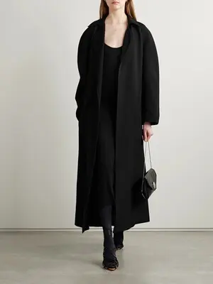 Khaite Leesal Jersey Midi Dress - Black