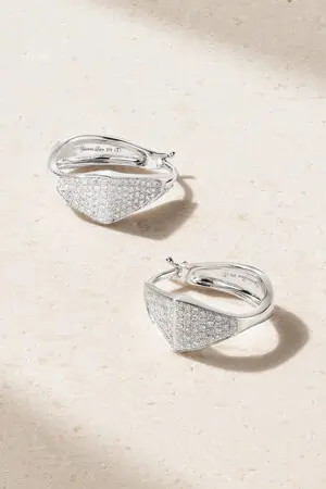 Yvonne Léon Diva 9-karat Diamond Earrings