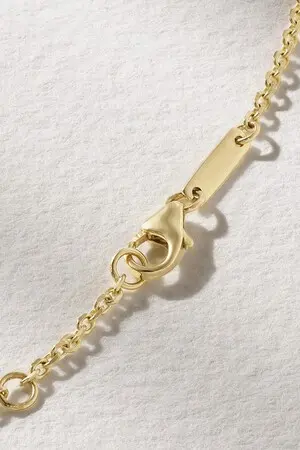 ANITA KO Palm Leaf 18-karat Diamond Bracelet