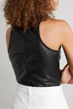 Amiri Leather Tank