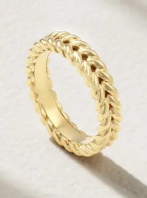 ANITA KO Zoe 18-karat Band Ring