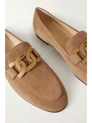 TOD'S Kate Embellished Loafers