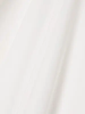 Khaite Renta Cotton-poplin Midi Skirt