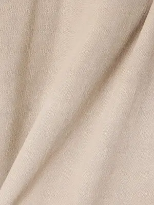 ANINE BING Kline Linen-blend Wide-leg Pants