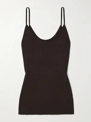 Khaite Selee Ribbed-knit Tank