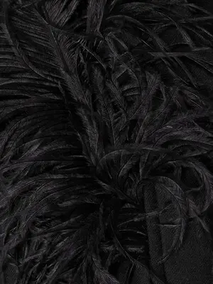 16Arlington Ram Feather-trimmed Wool-twill Blazer