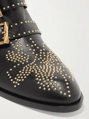 Chloé Susanna Leather Ankle Boots