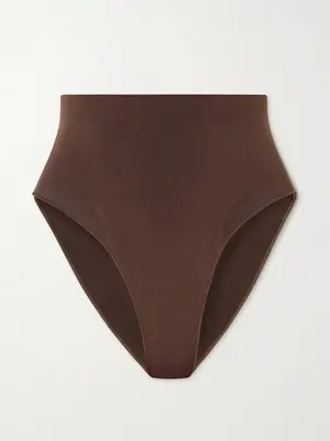 SKIMS Seamless Sculpt Mid Waist Brief - Brown