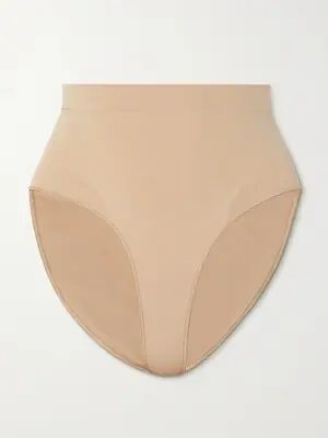 SKIMS Seamless Sculpt Sculpting Mid Waist Briefs - Neutrals