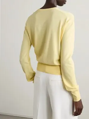 Khaite Jackie Wool-blend Cardigan