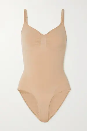 SKIMS Seamless Sculpt Brief Bodysuit - Brown
