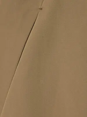 Khaite Lauson Twill Maxi Skirt
