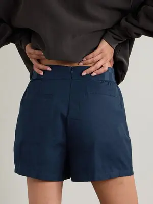 Nike Pleated Cotton-ripstop Shorts