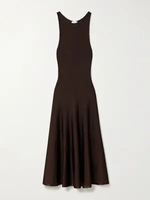 Khaite Hencil Knitted Midi Dress