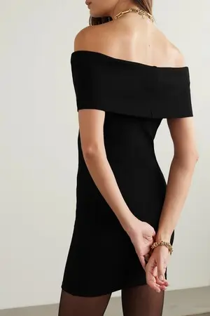 ESSE STUDIOS Omnia Off-the-shoulder Mini Dress
