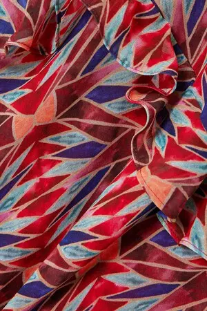 Saloni Rita Printed Maxi Dress