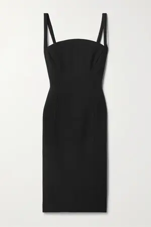Versace Enver Crepe Midi Dress
