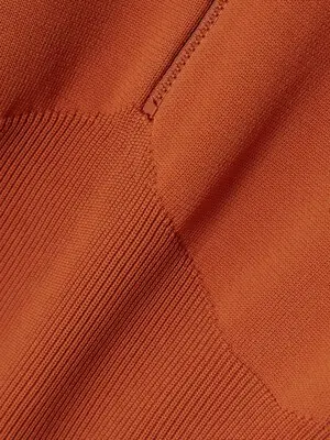 Nike Cropped Ribbed Stretch-knit Sweater