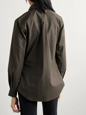 LEMAIRE Cotton-poplin Western Shirt