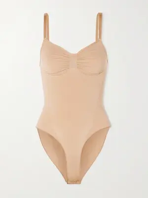 SKIMS Skims Seamless Sculpt Brief Bodysuit Neutrals