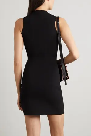 Victoria Beckham Vb Body Stretch-knit Mini Dress
