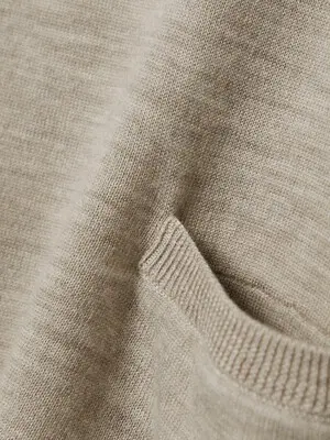 LESET James Cropped Wool Cardigan