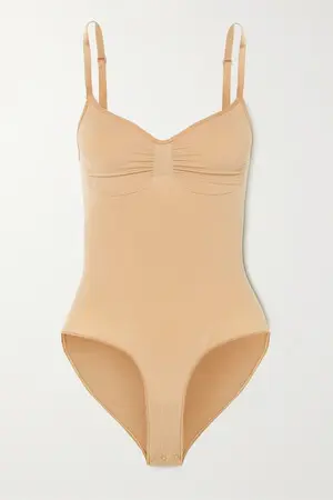 SKIMS Seamless Sculpt Brief Bodysuit - Neutrals