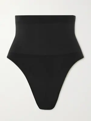 SKIMS Core Control High Waist Thong - Black