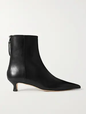AeydĒ Zoe Leather Ankle Boots