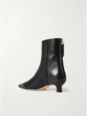 AeydĒ Zoe Leather Ankle Boots