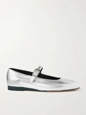 Le Monde Beryl Metallic Flats For Women