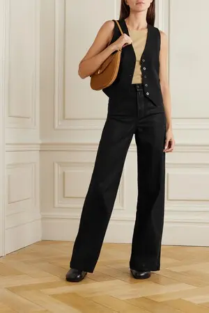 Paige Harper High-rise Wide-leg Jeans