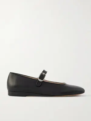 Le Monde Beryl Leather Mary Jane Ballet Flats