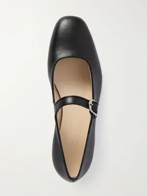 Le Monde Beryl Leather Mary Jane Ballet Flats