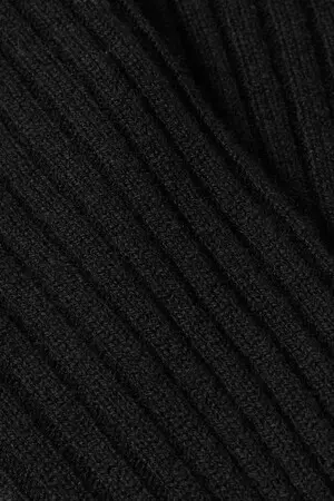 THE ROW Calf Ribbed Cashmere Socks