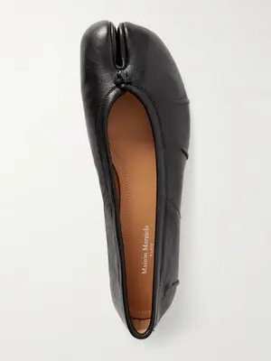 MAISON MARGIELA Tabi Split-toe Leather Ballet Flats