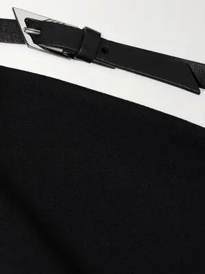 Attico Buckled Halterneck Top