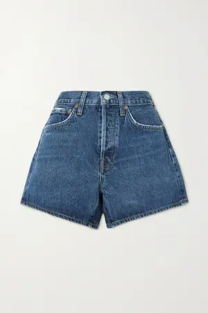 AGOLDE Parker Long Organic Denim Shorts