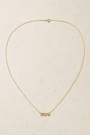 JENNIFER MEYER Mrs 18-karat Diamond Necklace