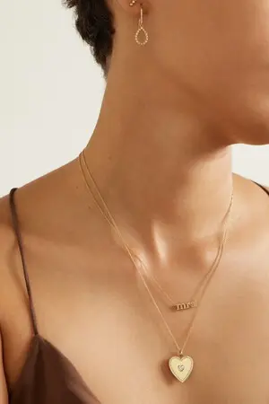 JENNIFER MEYER Mrs 18-karat Diamond Necklace