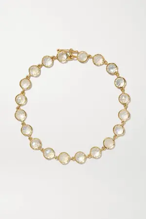 Irene Neuwirth Classic 18-karat Moonstone Bracelet - Gold