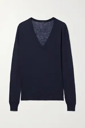 JOSEPH Cashair Cashmere Sweater - Blue
