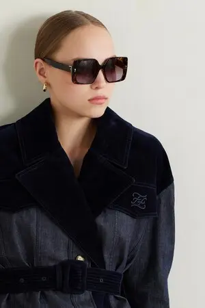 Fendi Oversized Square-frame Sunglasses