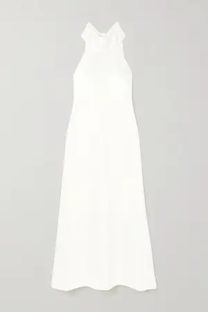 Galvan Sienna Halterneck Midi Dress