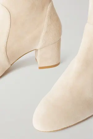STUART WEITZMAN Yuliana Suede Sock Boots