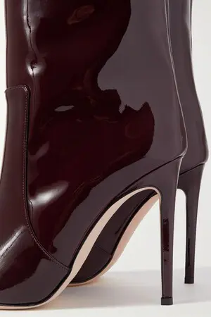 Paris Texas Stiletto Patent-leather Knee Boots