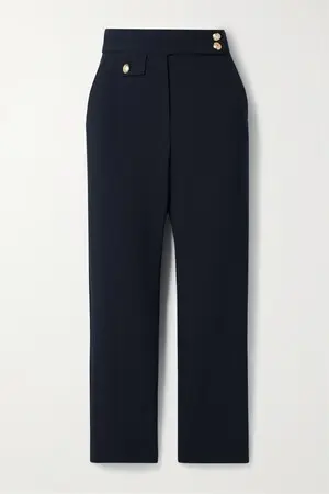 Veronica Beard Renzo Cropped Straight-leg Pants