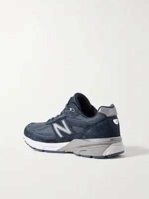 NEW BALANCE 990v4 Suede And Mesh Sneakers