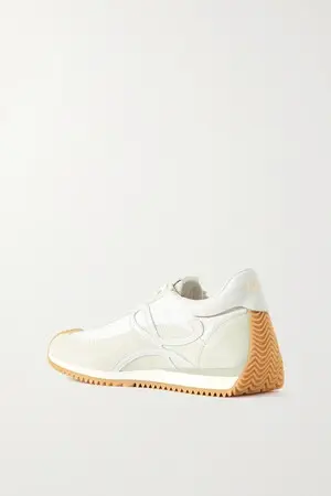 Loewe Flow Logo-appliquéd Sneakers - White
